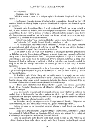 5 harry potter şi ordinul phoenix | PDF