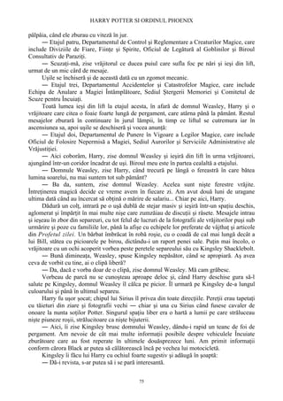 5 harry potter şi ordinul phoenix | PDF