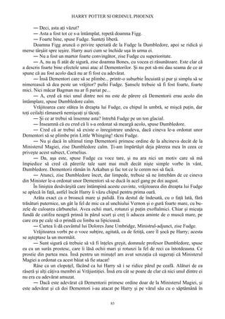 5 harry potter şi ordinul phoenix | PDF