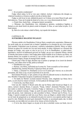 5 harry potter şi ordinul phoenix | PDF