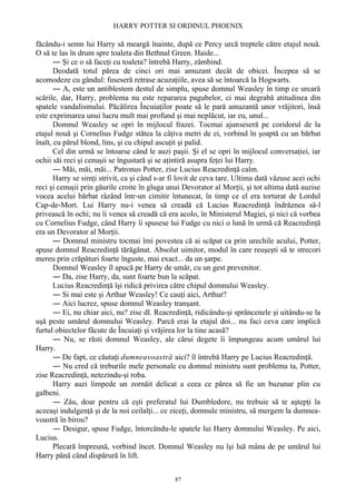 5 harry potter şi ordinul phoenix | PDF
