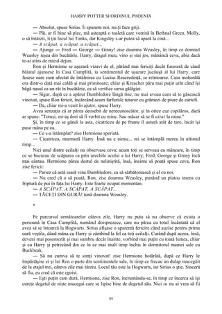 5 harry potter şi ordinul phoenix | PDF