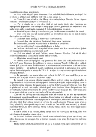 5 harry potter şi ordinul phoenix | PDF