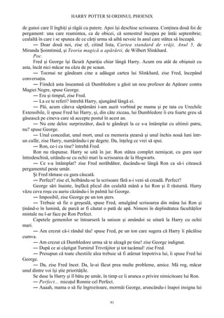 5 harry potter şi ordinul phoenix | PDF