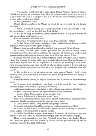 5 harry potter şi ordinul phoenix | PDF