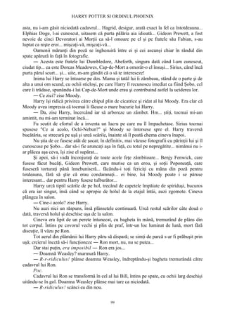 5 harry potter şi ordinul phoenix | PDF