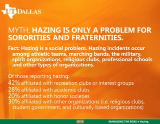 5 Hazing Prevention - Risk Managment - 5 | PPTX