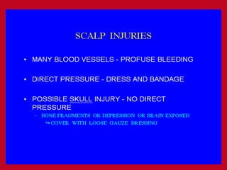 5 - Head injuries for nurses in emergency room | PPT | First Aid | Injuries