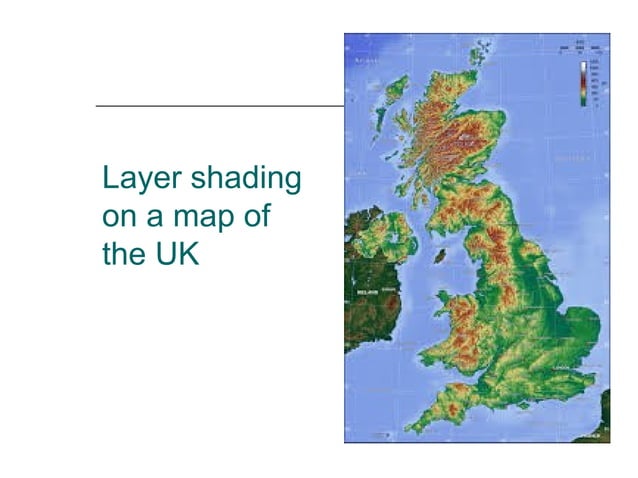 height on maps contours | PPT