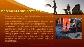 HMA Placing.pptx | Commercial Trucks | Auto Body Styles