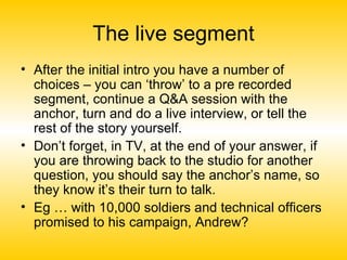 5 How To Write A Tv News Story | PPT | Public Radio | Talk Radio