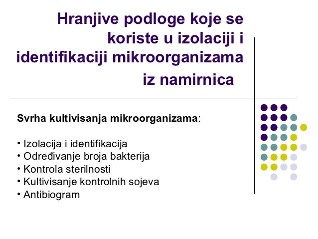5hranjive Podloge Koje Se Koriste U Izolaciji I