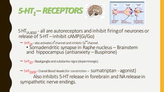ppts on serotonins and pharmacotherapy of migraine | PPT