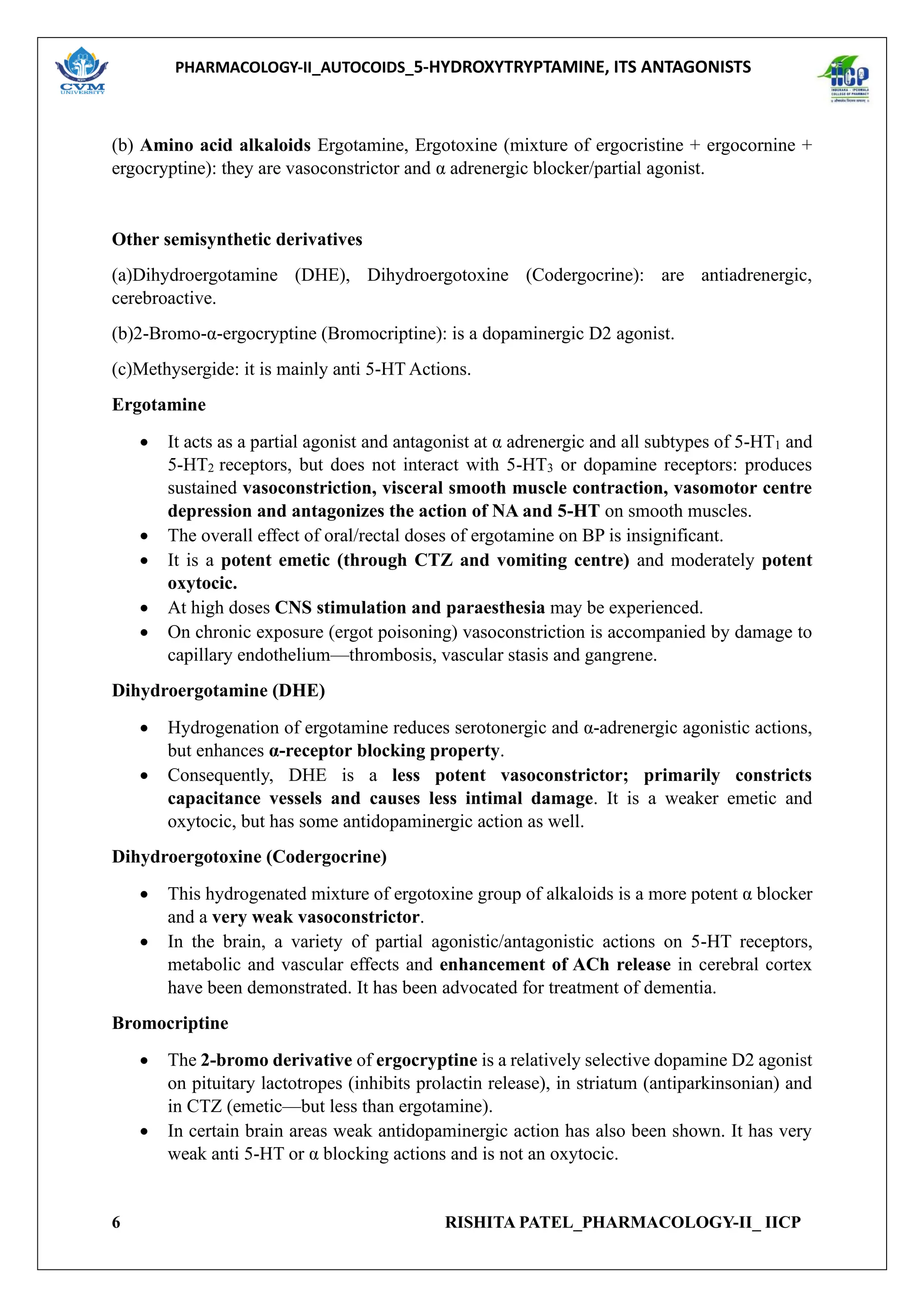 5-HT and their Antagonist.pdf