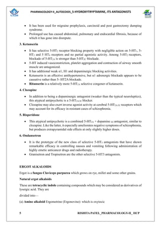 5-HT and their Antagonist.pdf