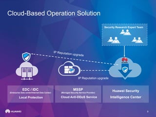 Huawei Next Generation Anti-DDoS Solution (2015.3) | PPT