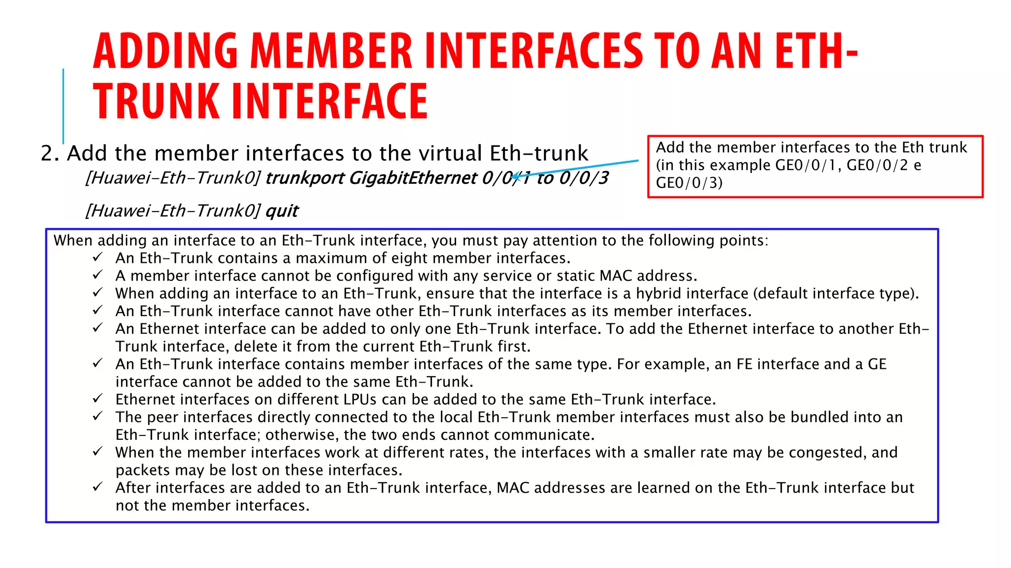 HUAWEI Switch HOW-TO - Configuring link aggregation in static LACP mode ...