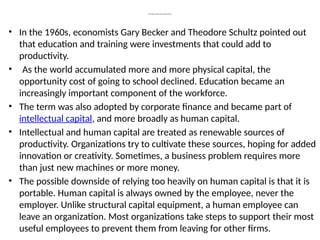 5-Human Capital Theory based on economic models.pptx | Free Download