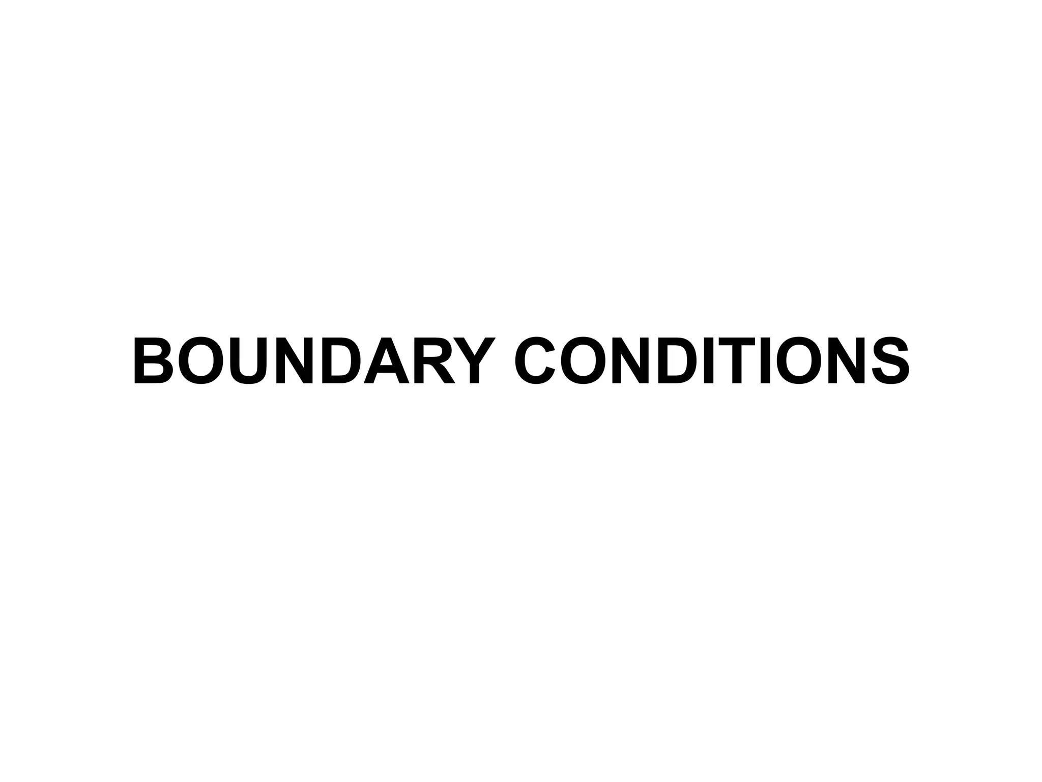 Drainage Engineering (Hydraulic boundary conditions) | PPTX