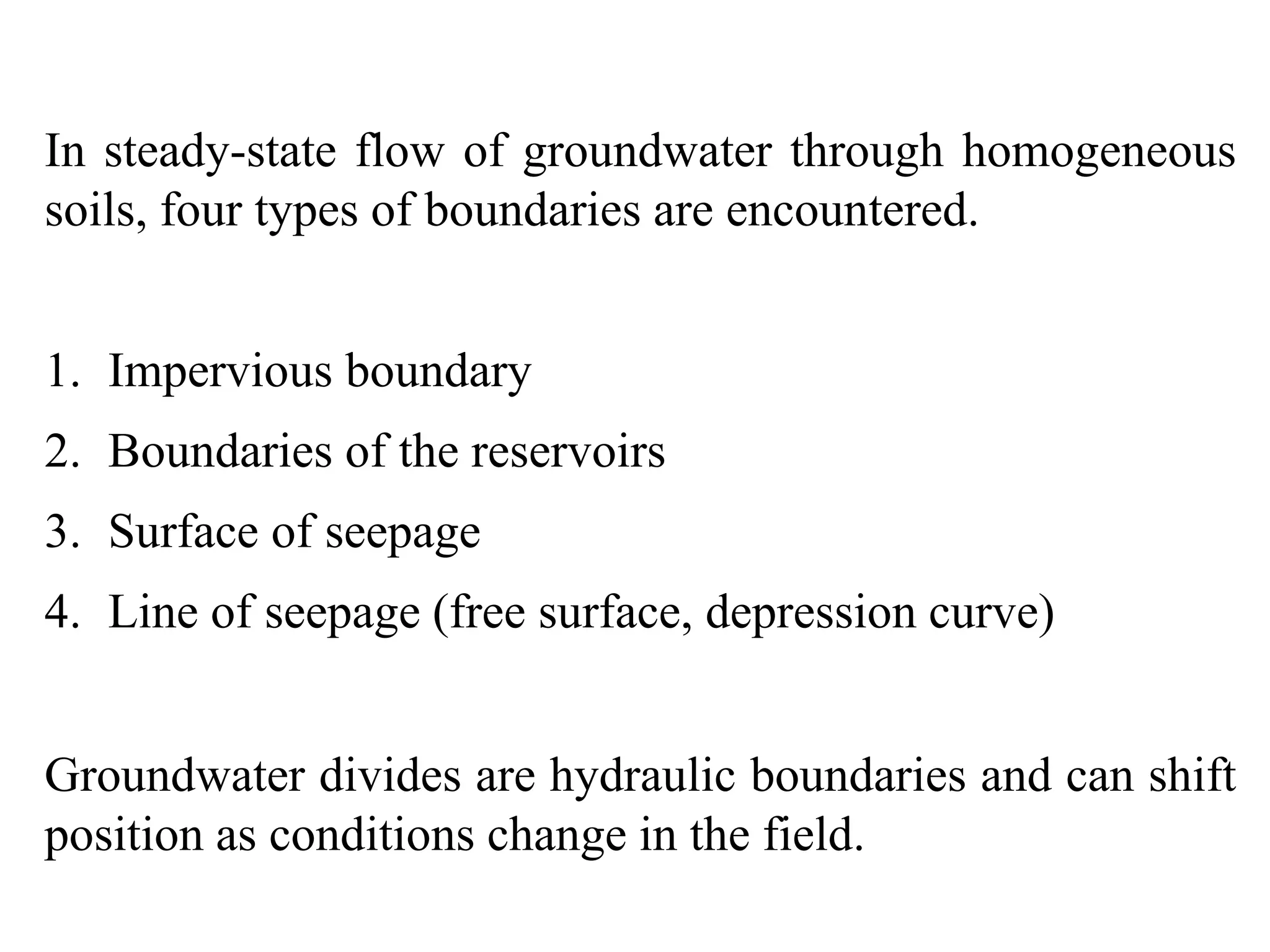 Drainage Engineering (Hydraulic boundary conditions) | PPTX