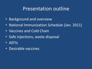 Universal Immunization Programme | PDF
