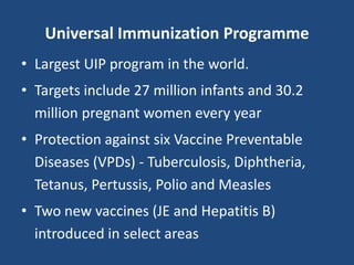 Universal Immunization Programme | PDF