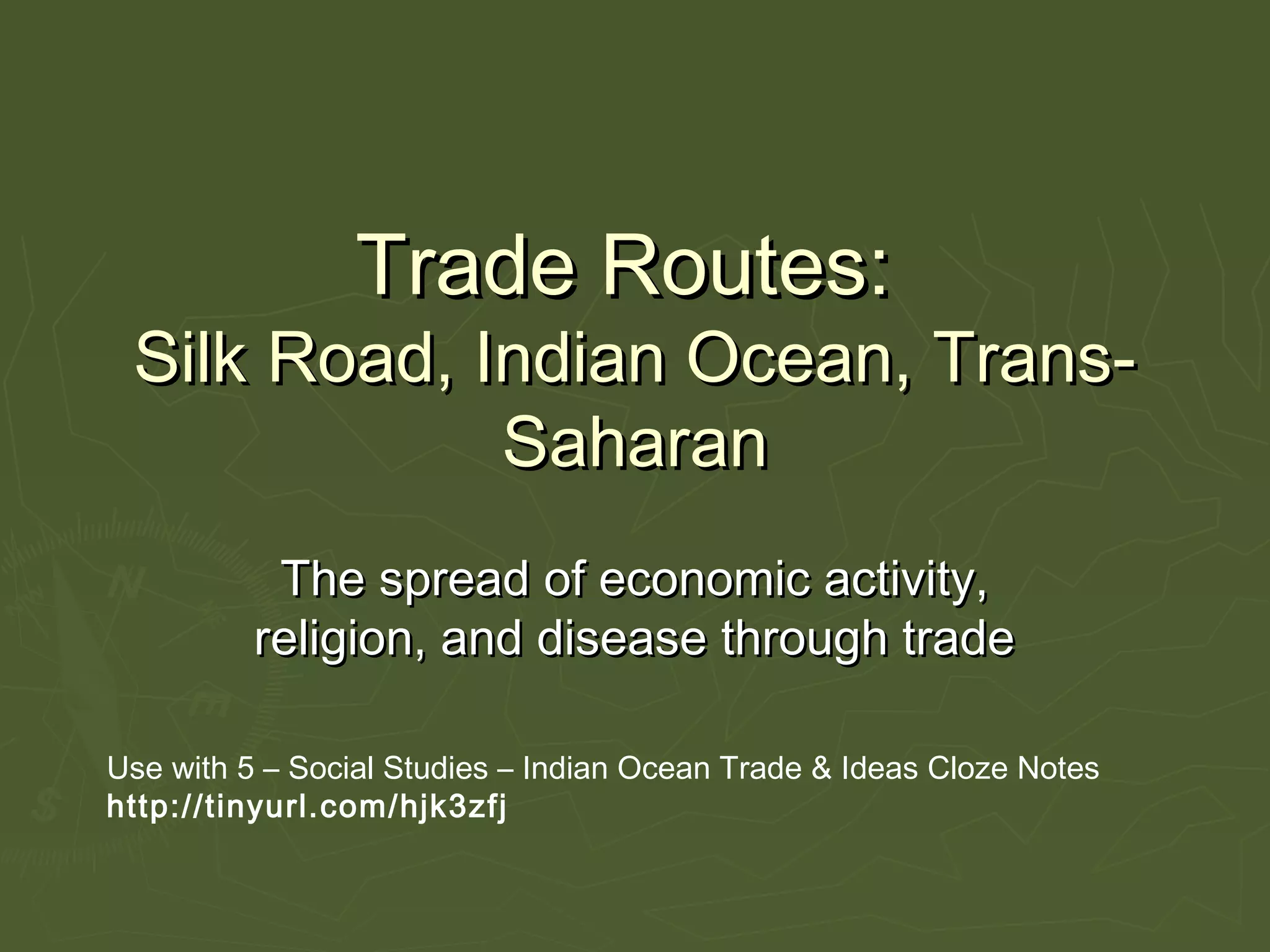 5 - indian ocean trade and ideas ppt | PPT