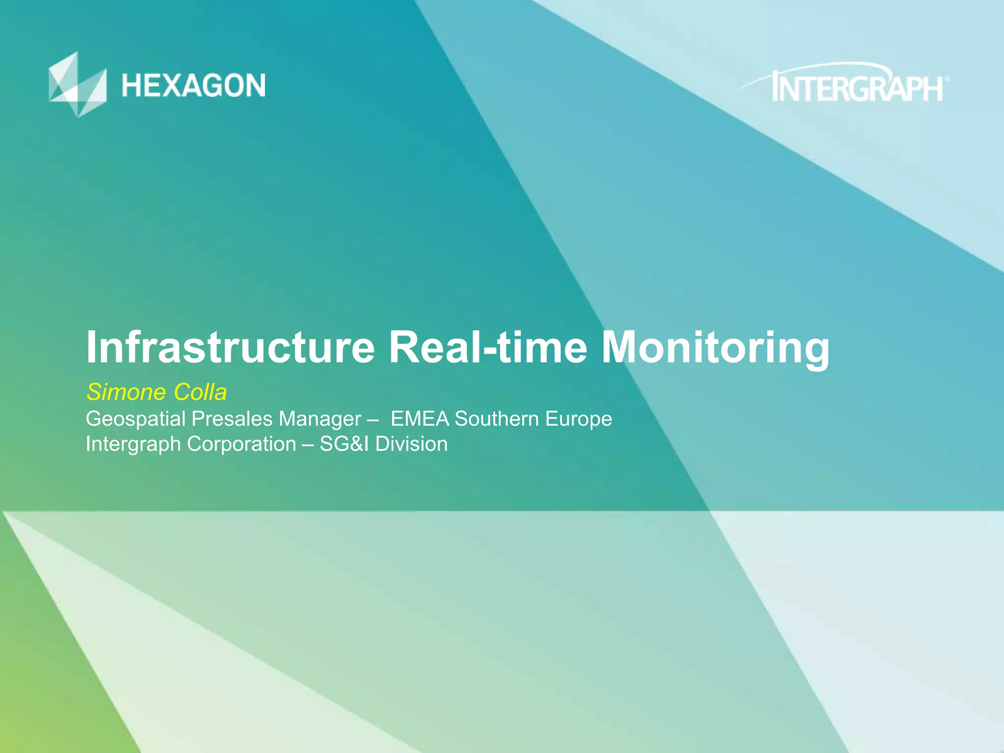 GWT 2014: Energy Conference - 05 Infrastructure Real-time Monitoring | PPT