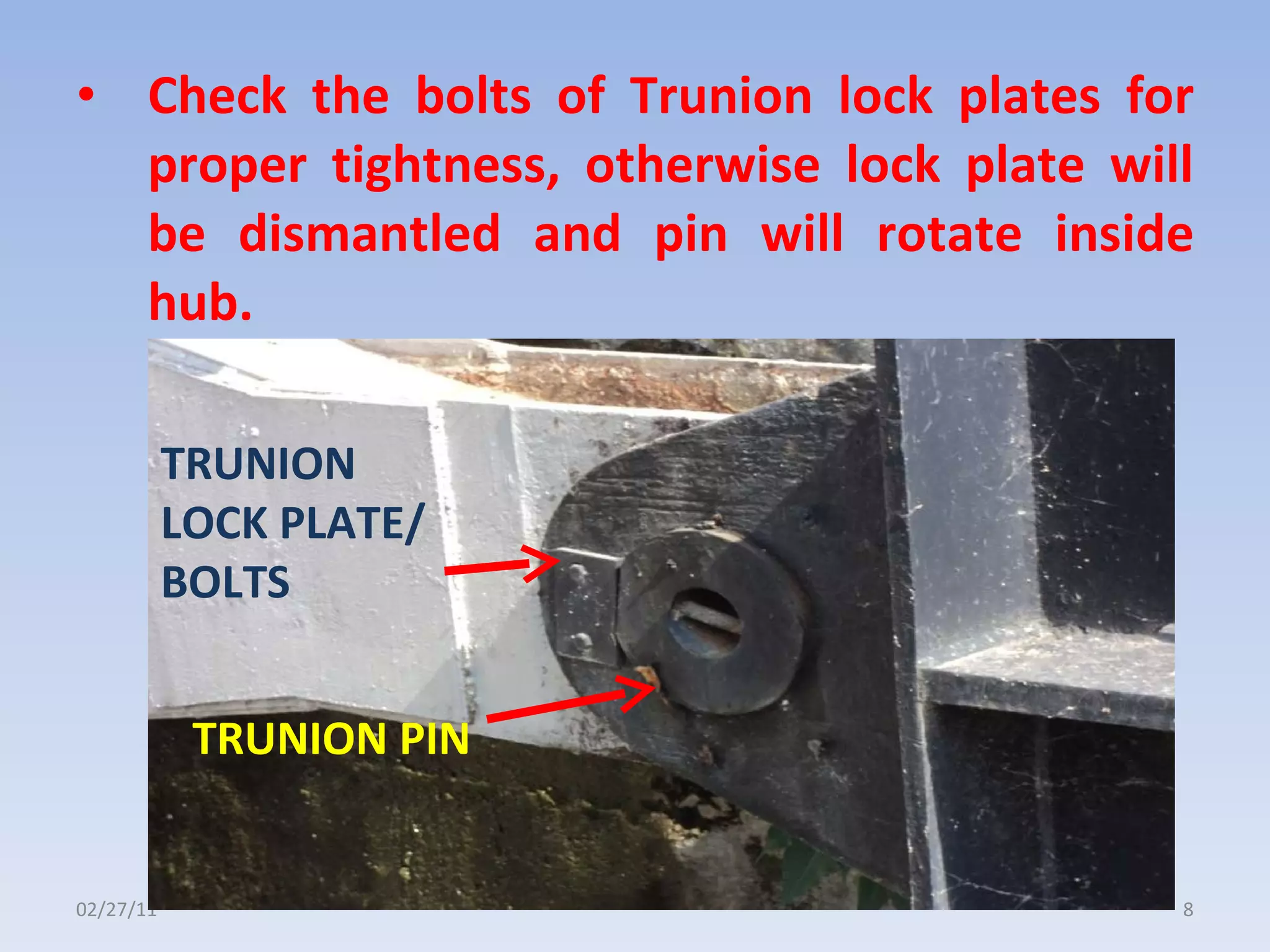 inspection of gates of Dam | PPT