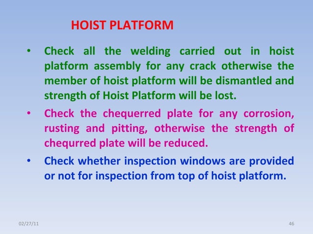 inspection of gates of Dam | PPT