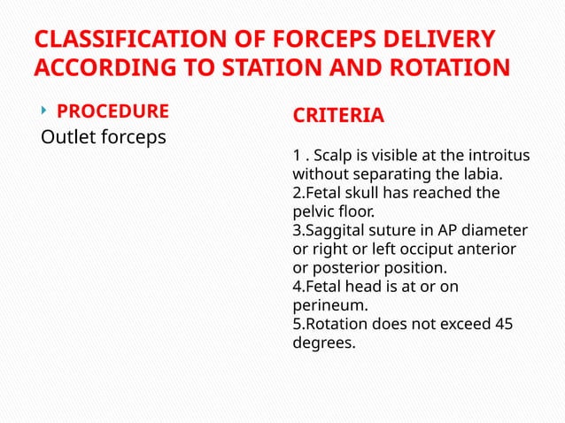 5- instrumental delivery OBS GYN.6666666666666666pptx | PPT