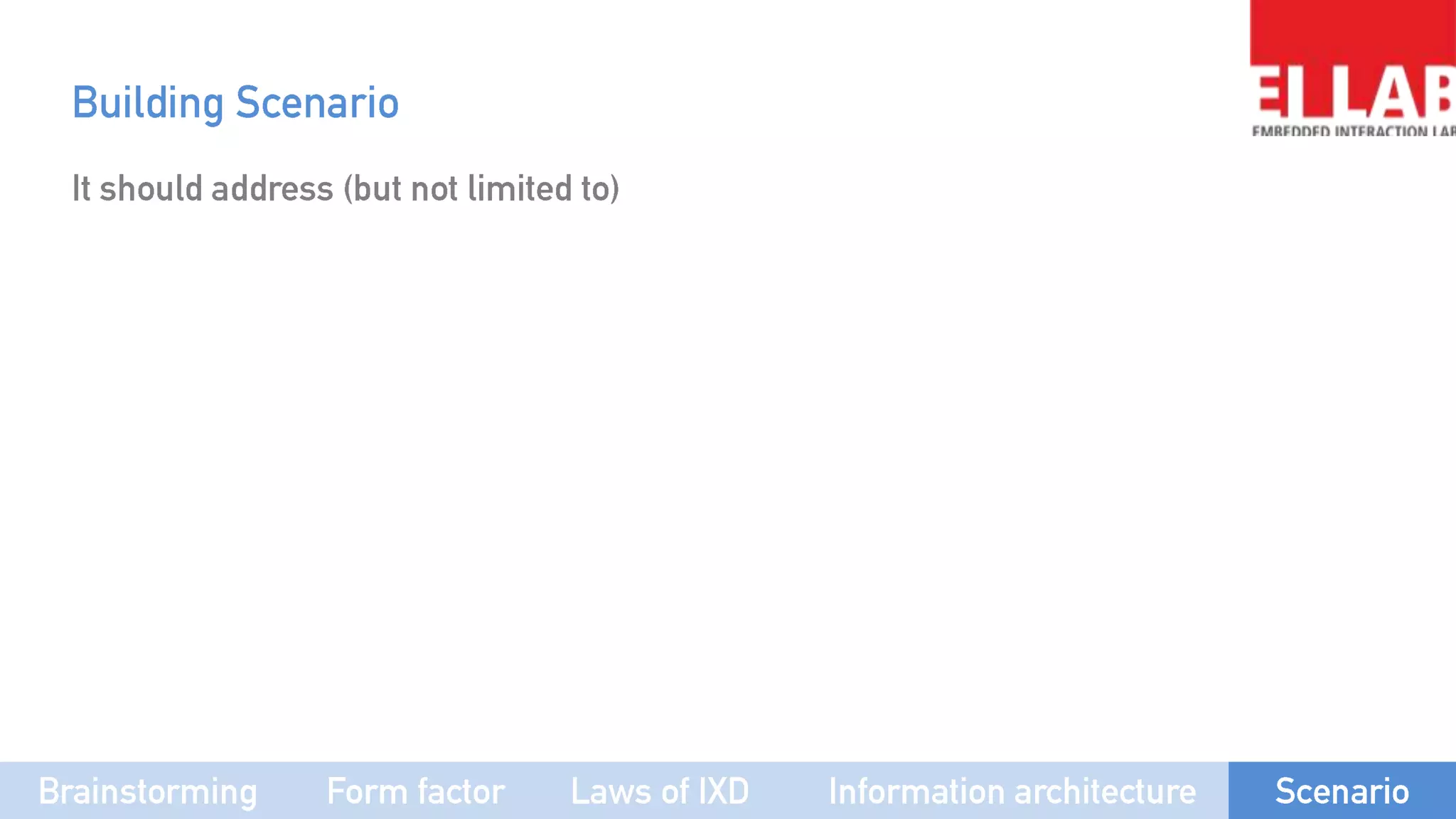 5.interaction design framework | PPT