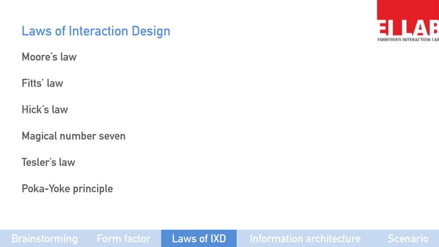 5.interaction design framework | PPTX