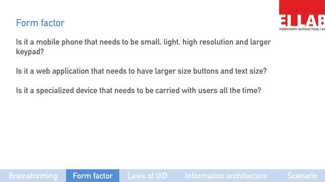 5.interaction design framework | PPT