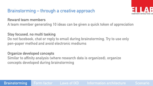 5.interaction design framework | PPTX