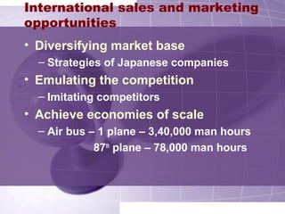 international sales management | PPT