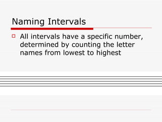 5 Intervals | PPT