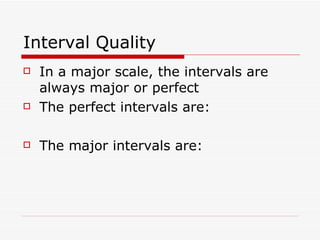 5 Intervals | PPT