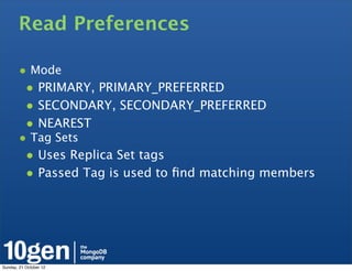 A Morning with MongoDB Barcelona: Use Cases and Roadmap | PPT
