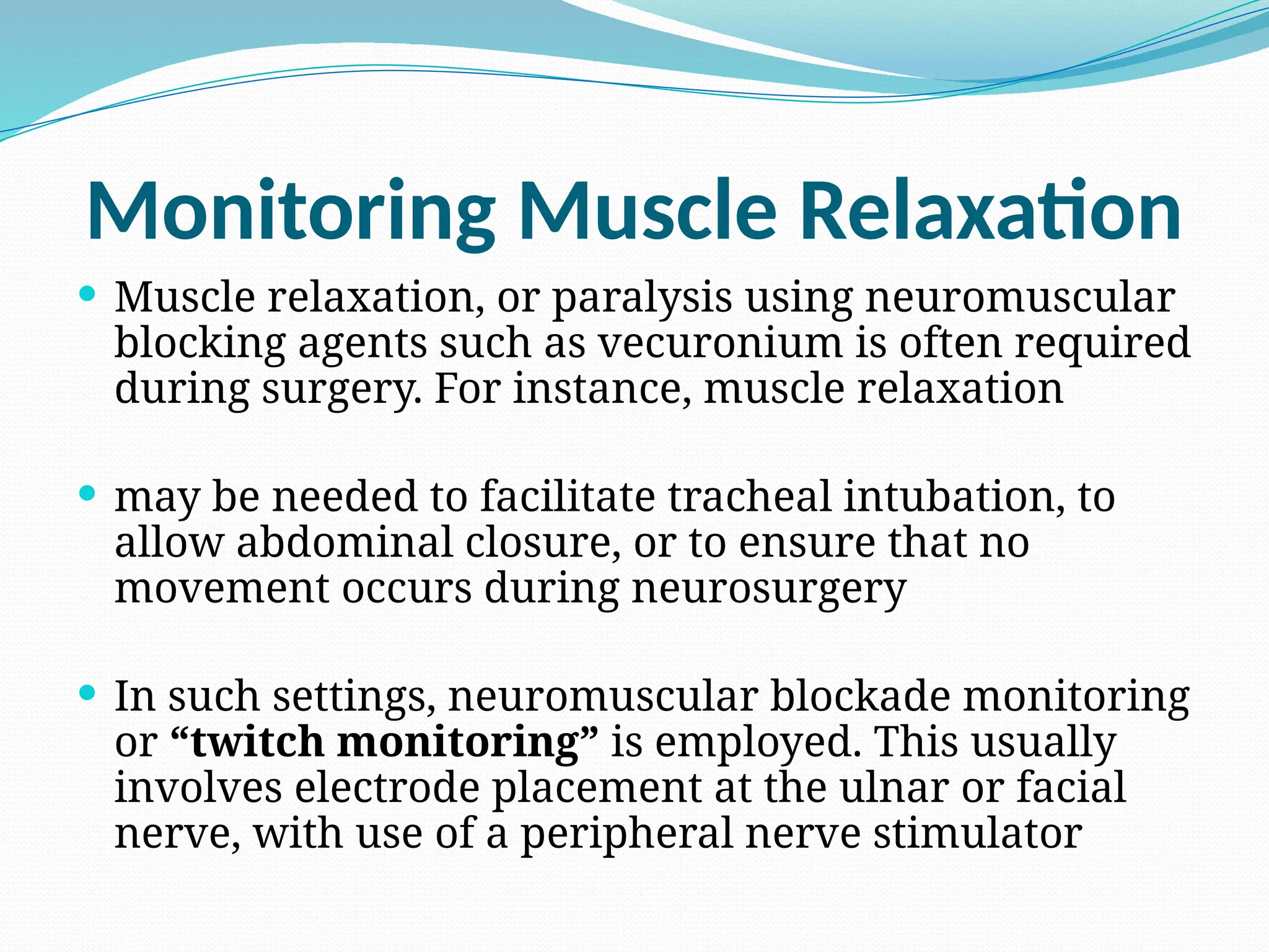 5- intraoperative monitoring.pptx 5- intraoperative monitoring.pptx