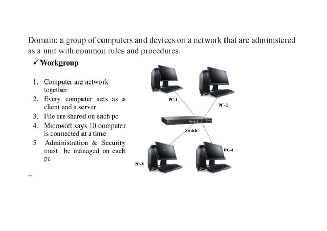 MCSA 70-410 5 introduction to active directory and basic installation | PPT