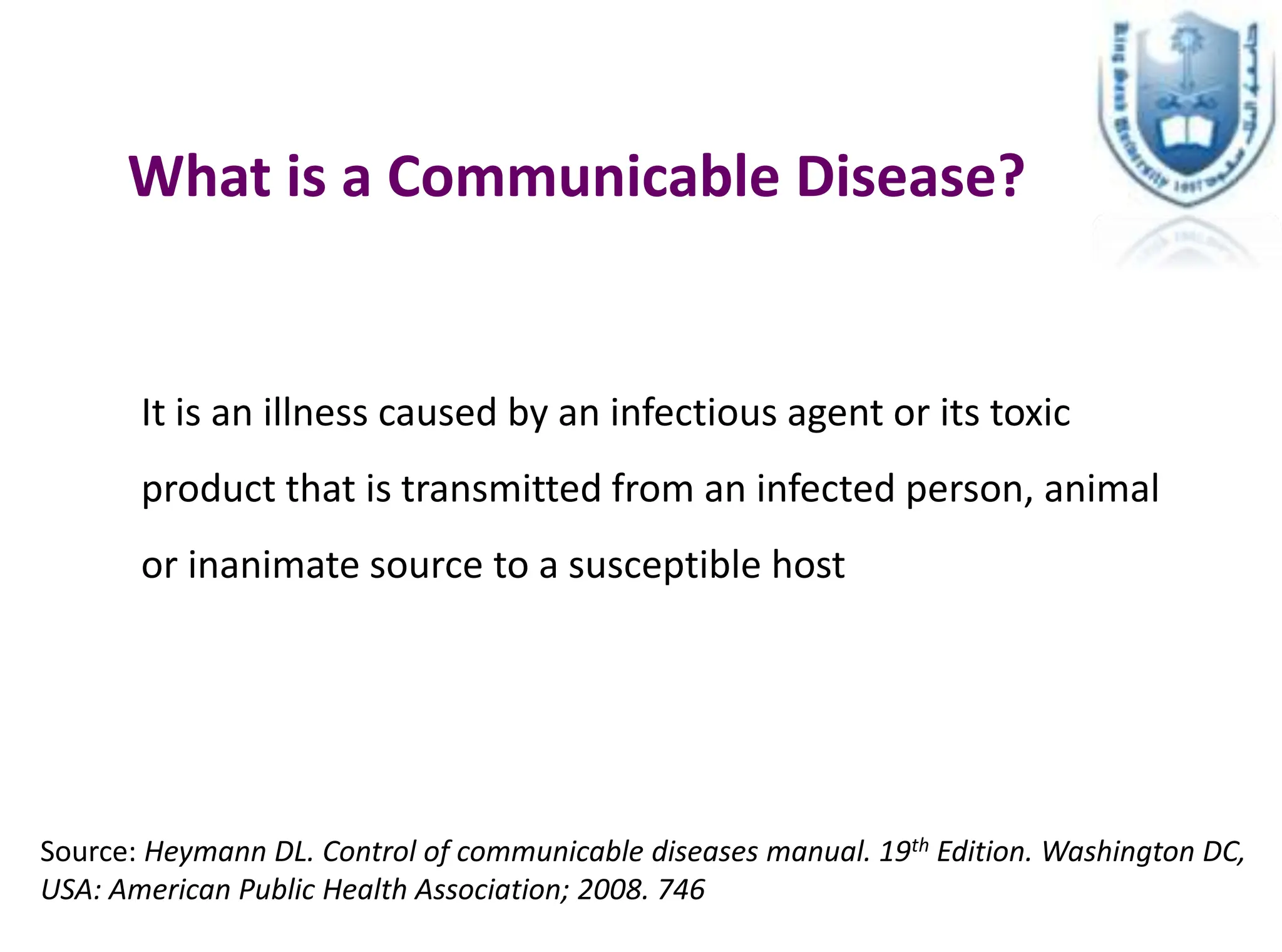 5- Introduction to Communicable Disease.ppt