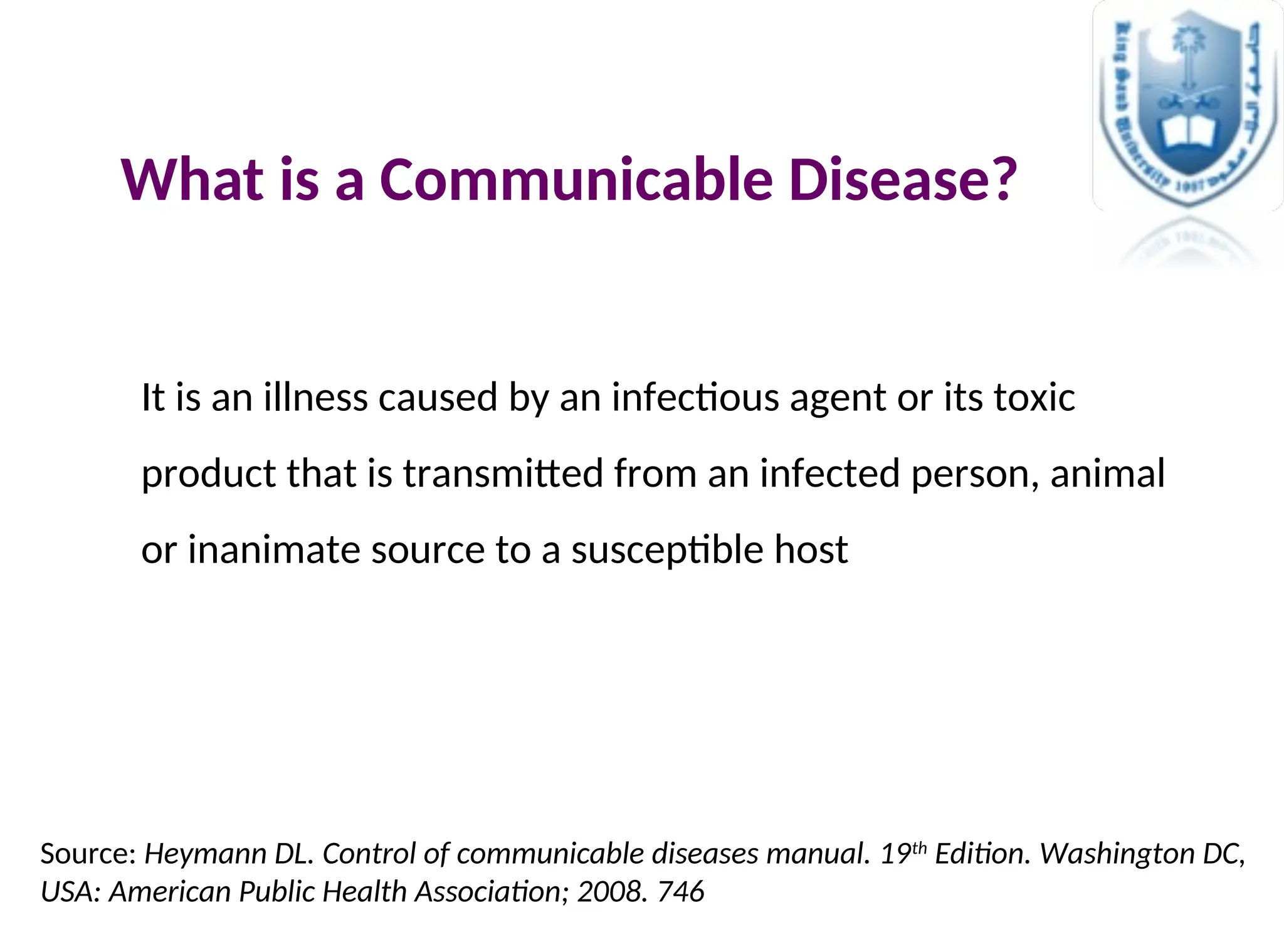 5- Introduction to Communicable Disease.ppt