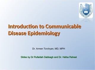 5- Introduction to Communicable Disease.ppt