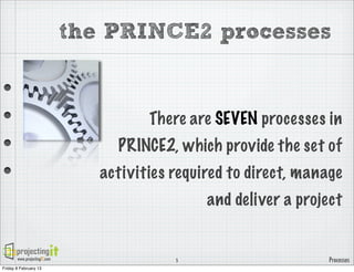 PRINCE2 Process Model | PDF