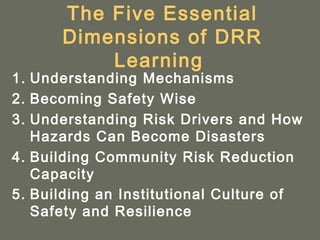 5. Jair Torres - School Safety - DRR in Curricula | PPT