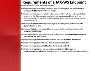 SCDJWS 5. JAX-WS | ODP | Web Development | Internet