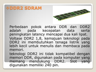 JENIS RAM | PPTX