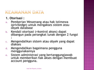 5 keamanan-database | PDF