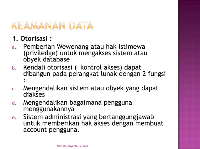 5 keamanan-database | PPT